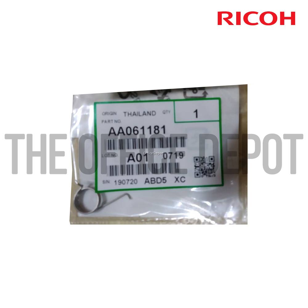 Torsion Spring Stripper Plate Ricoh Aficio MP5054 Genuine AA061181