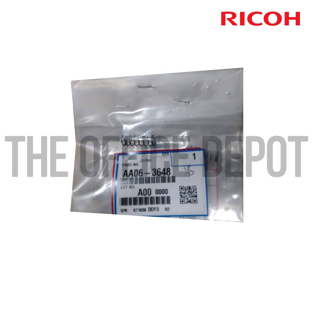 Pressure Spring Ricoh Aficio 350 Genuine AA063648