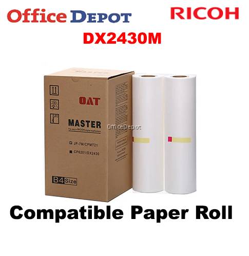 Compatible Master DX2430M Paper Roll For Ricoh and Gestetner