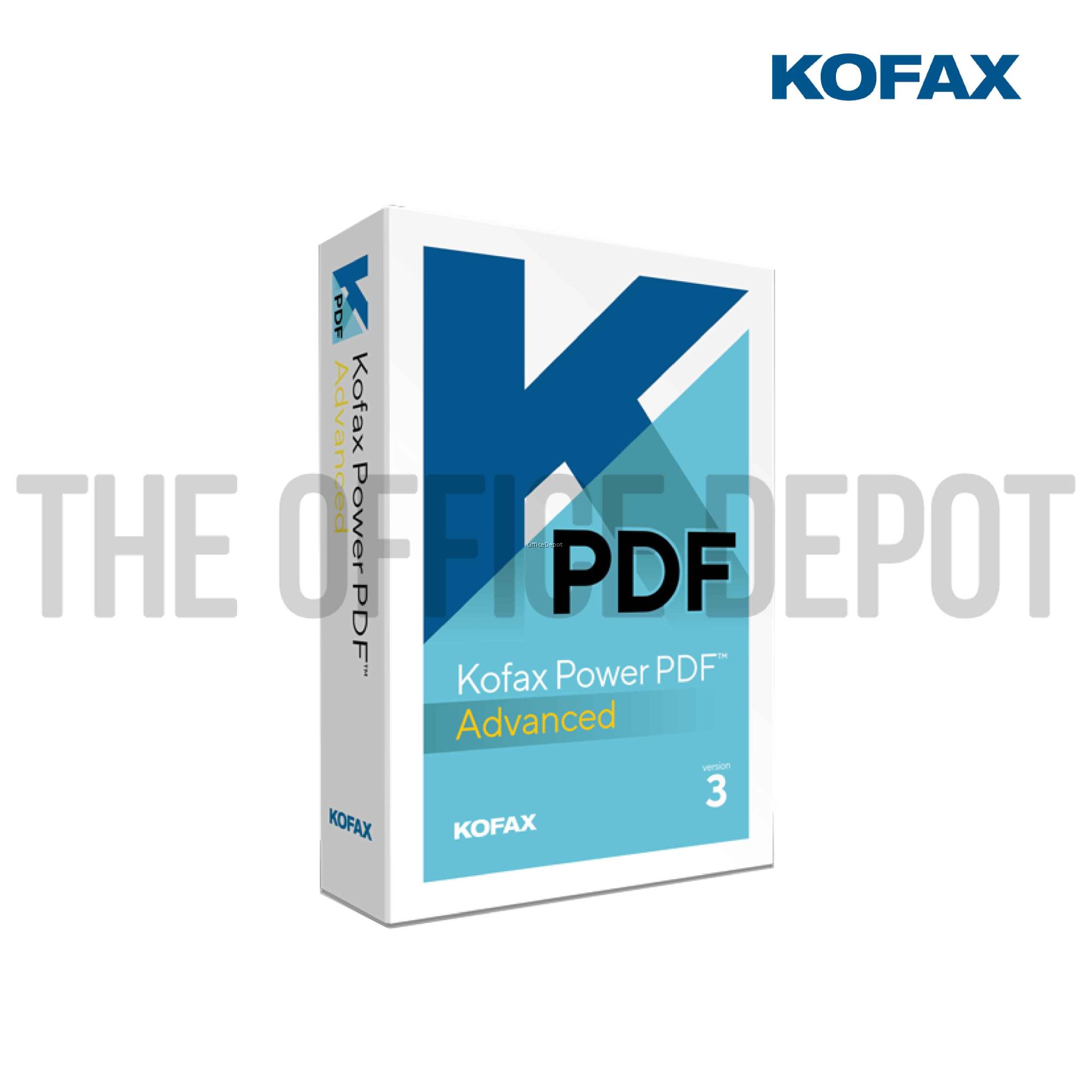 Power PDF Advanced Software Kofax ESN-AV09Z-W00-3.0