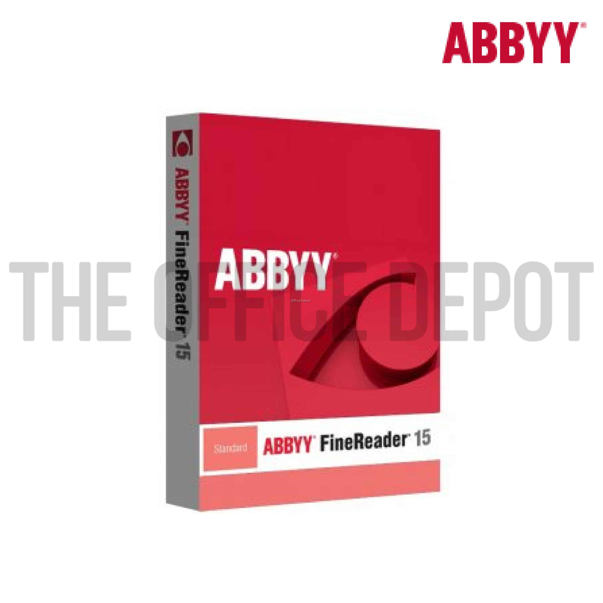 Abbyy FineReader PDF 15 Standard