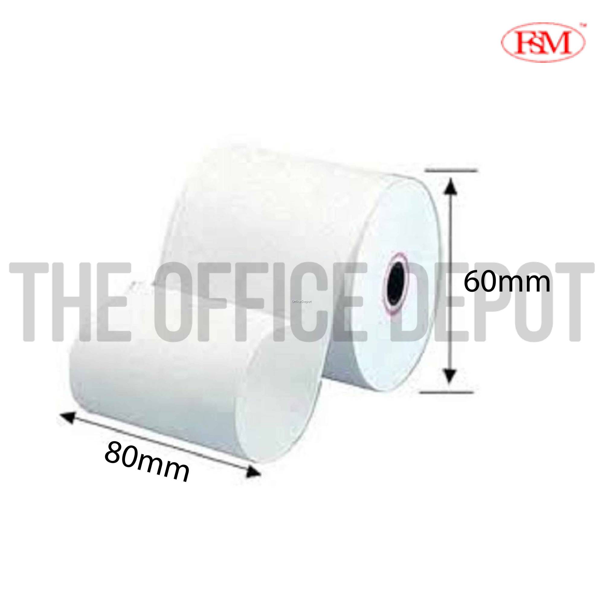 Thermal Receipt Paper Rolls 80mm x 60mm (10 Rolls) Special Promotion
