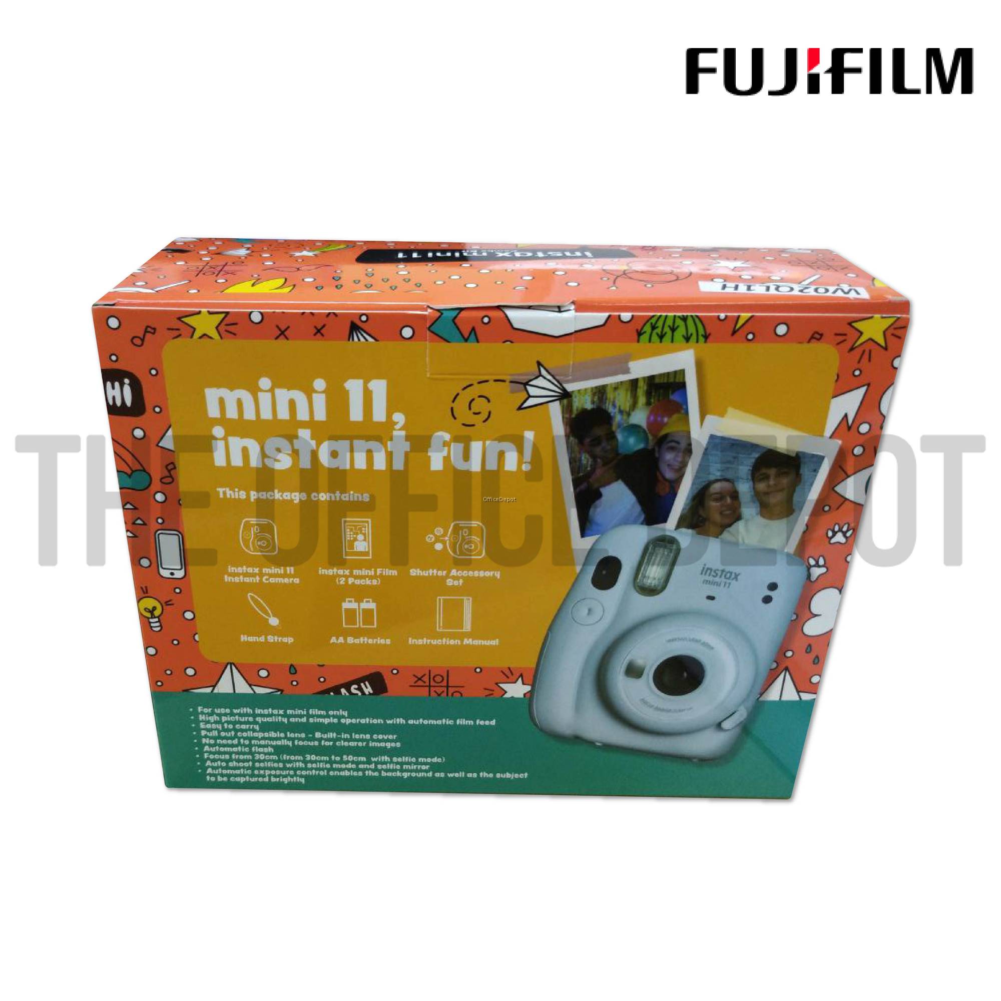 Instant Camera Fujifilm instax mini 11 Combo Kit (Blush Pink) | The ...