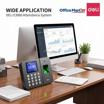Deli E3960 Fingerprint Attendance Machine