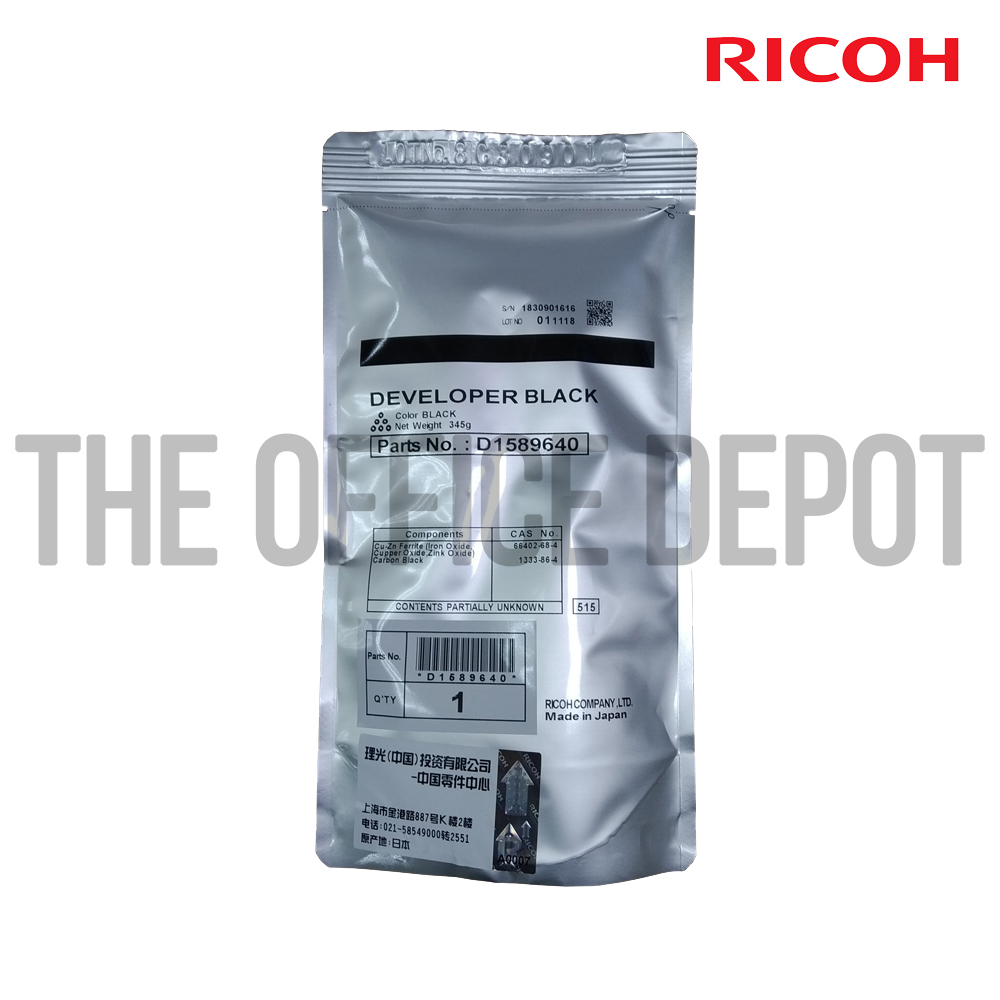 Black Developer Type 28 Ricoh MP2501SP Genuine D1589640