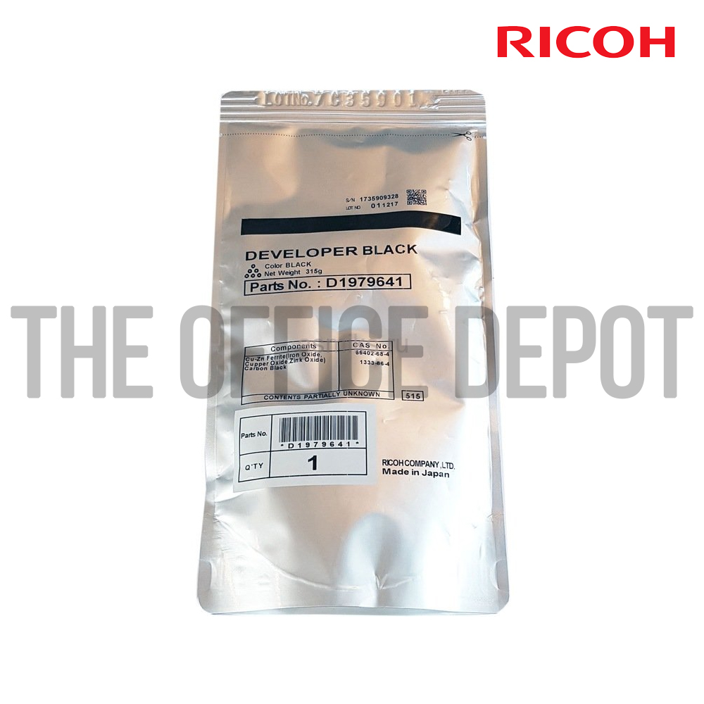 Black Developer Ricoh MP6054 Genuine D1979641
