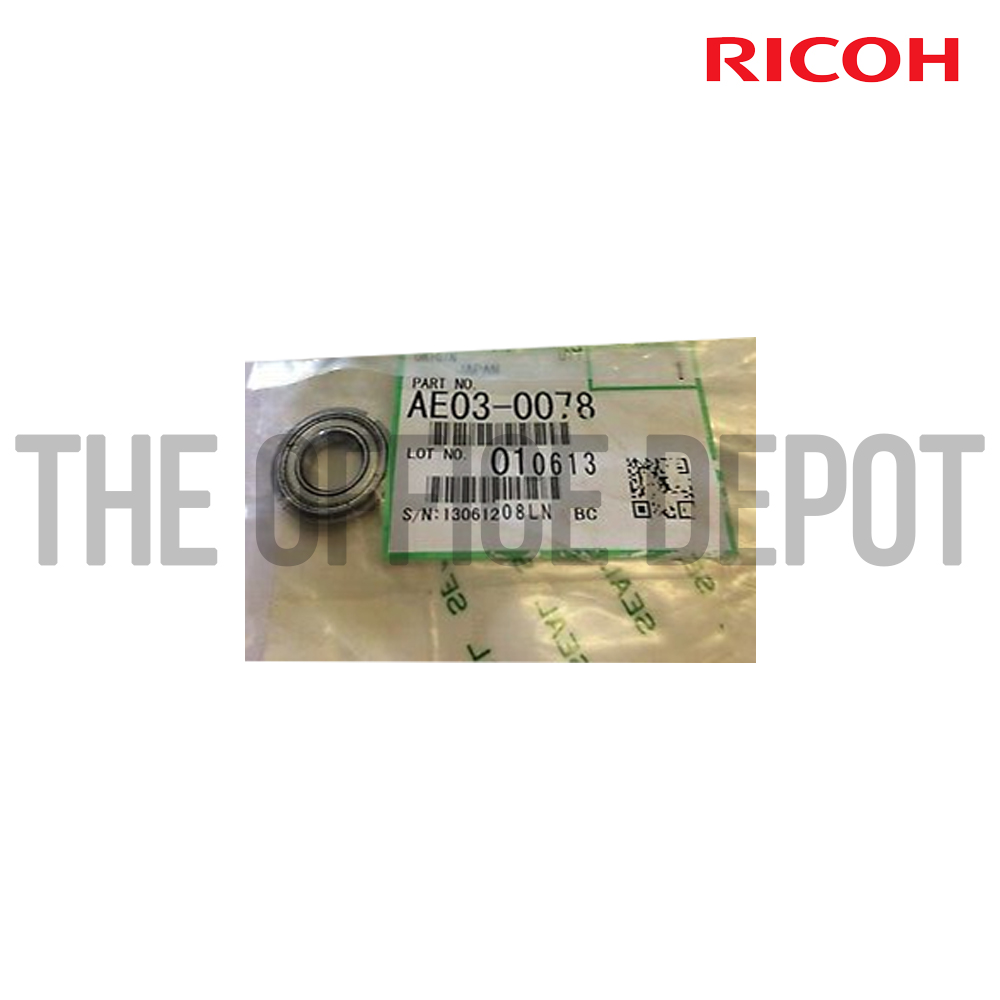 Ball Bearing DIA10xDIA19x5 Ricoh Aficio MPC4000 Genuine AE030078
