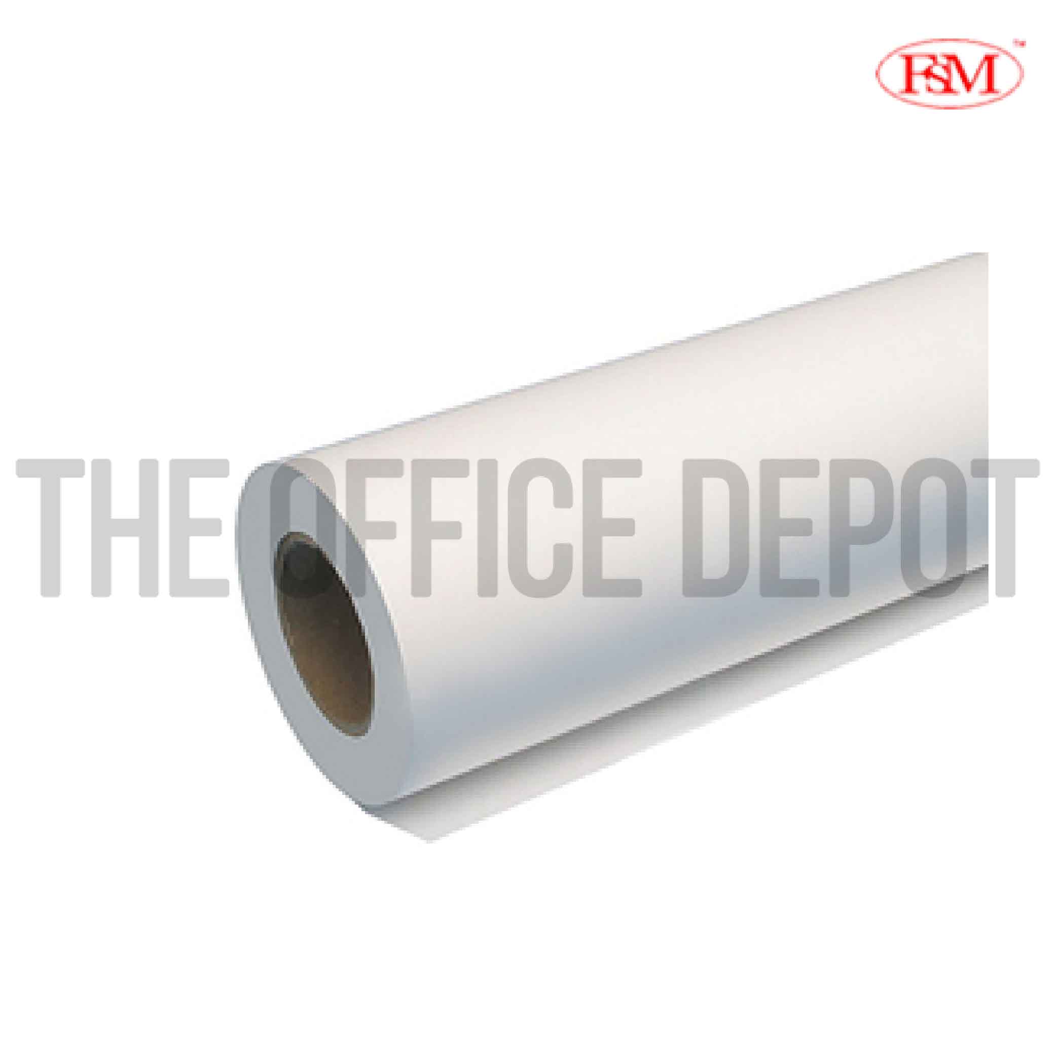 Self-Adhesive Vinyl Matte Sticker 110gsm 24" x 30m x 2''core (Pickup Only)