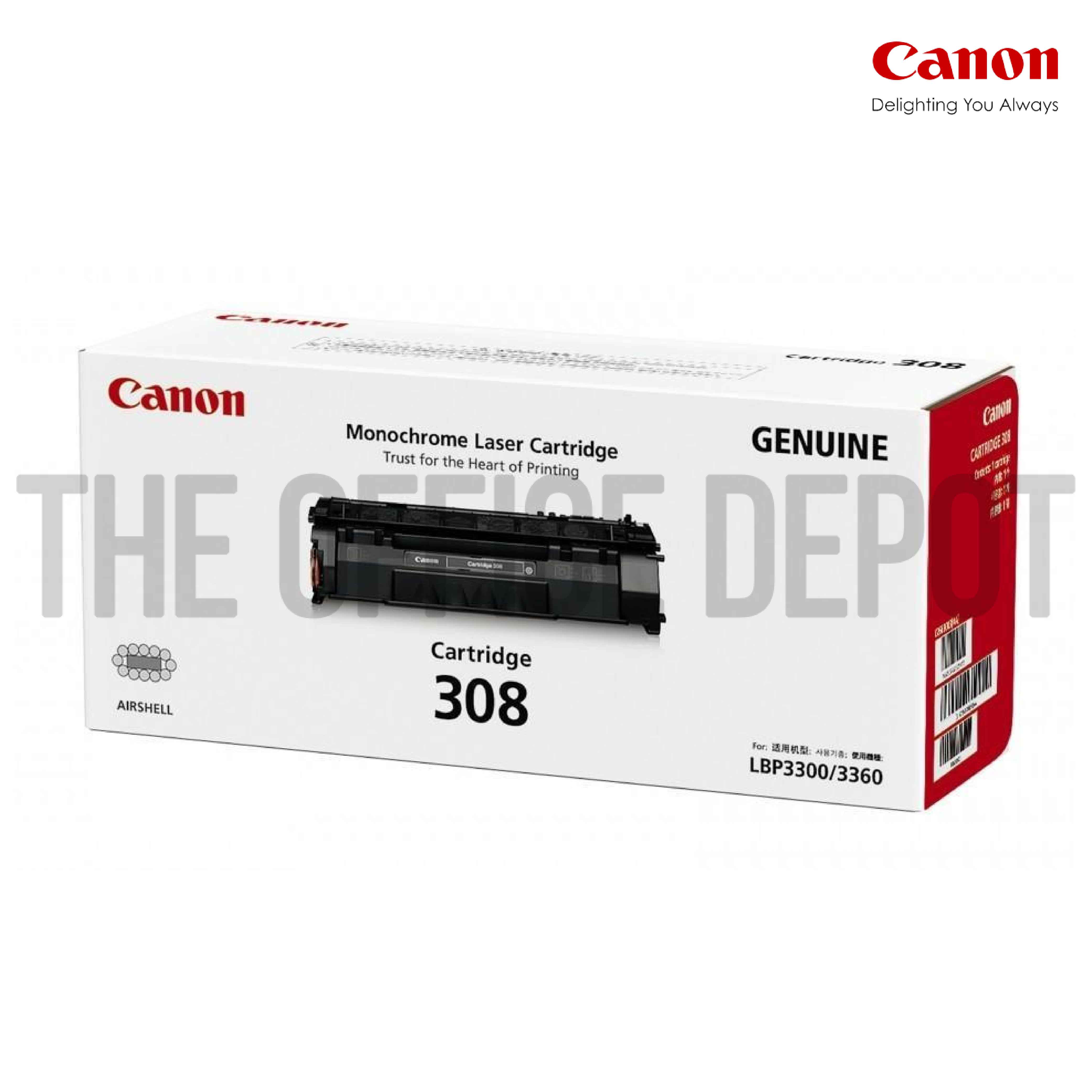 Toner Cartridge (Monocrhome) Canon 308
